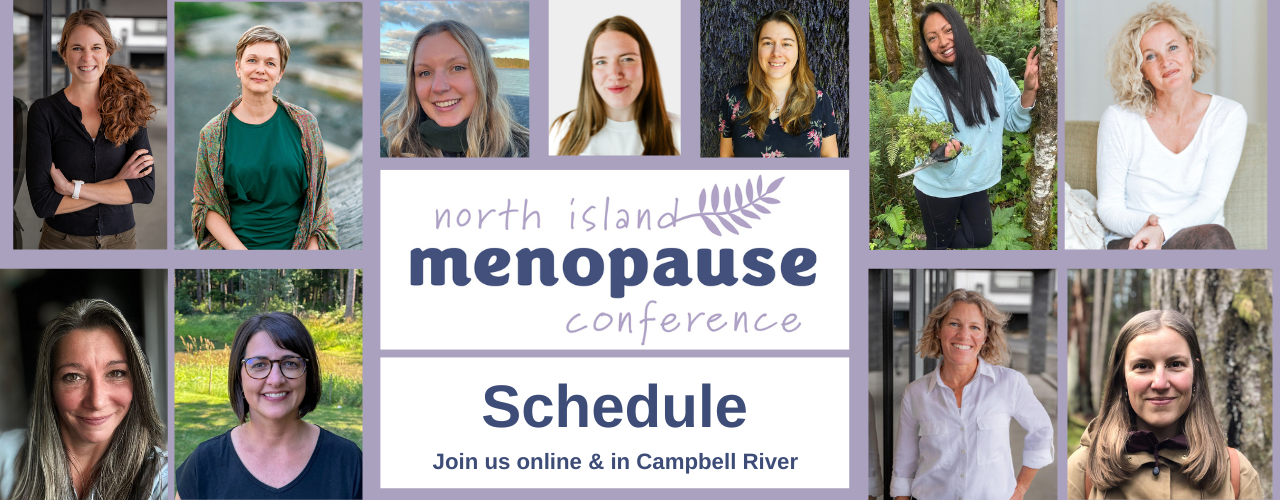 2024 Schedule – North Island Menopause Conference